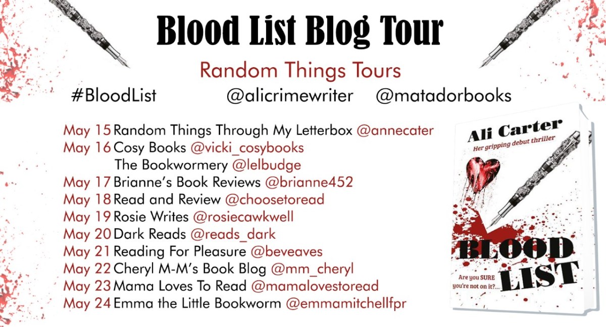 Review: ‘Blood List’, by Ali Carter – Everything Is Better With Dragons